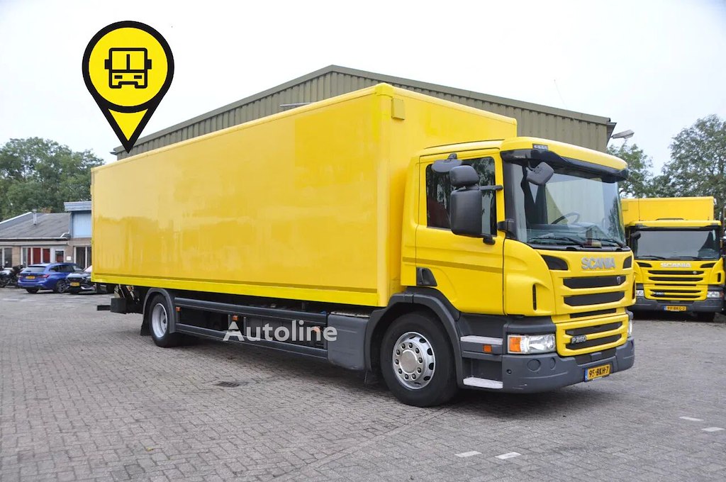 Scania P250 4X2 2018 VAN HOOL 8.65cm +DHOLLANDIA kamion furgon