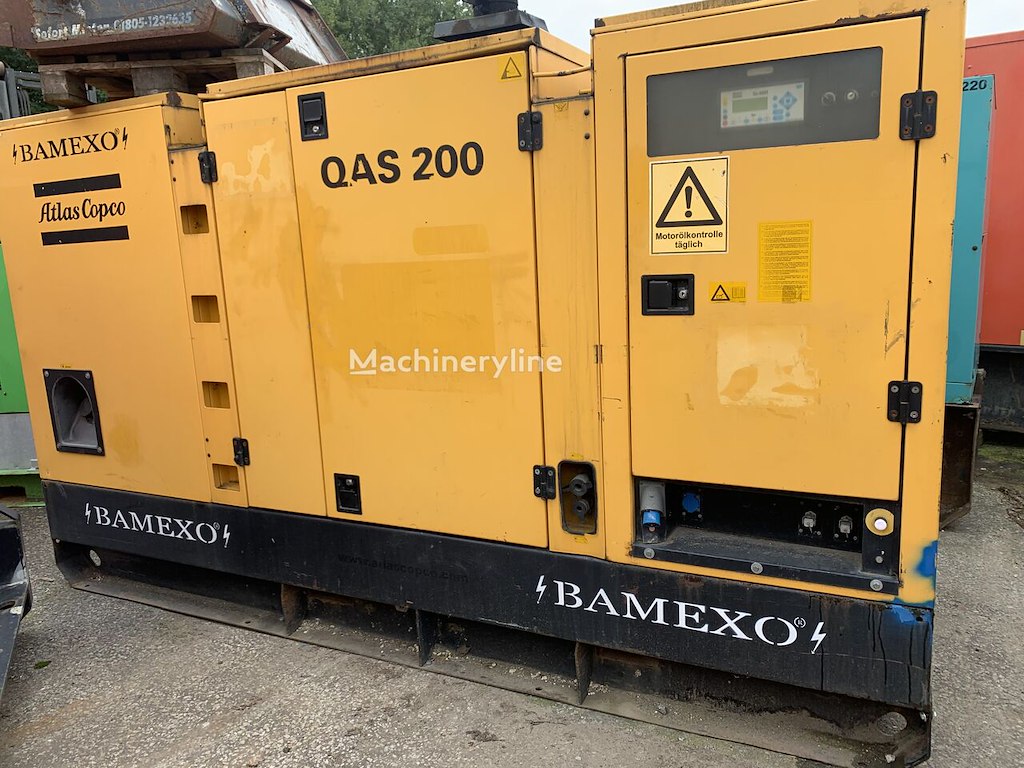 Atlas Copco QAS 200 diesel generator