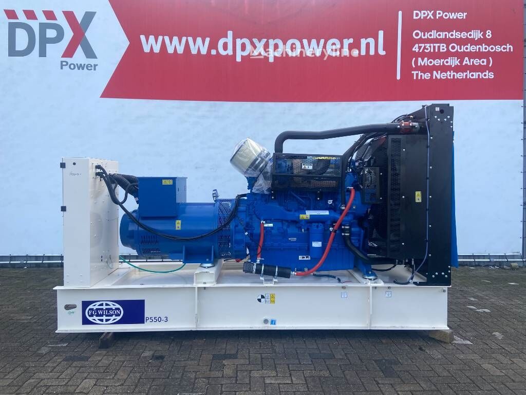 Novi FG Wilson P550-3 - 550 kVA Open Genset - DPX-16020-O diesel generator