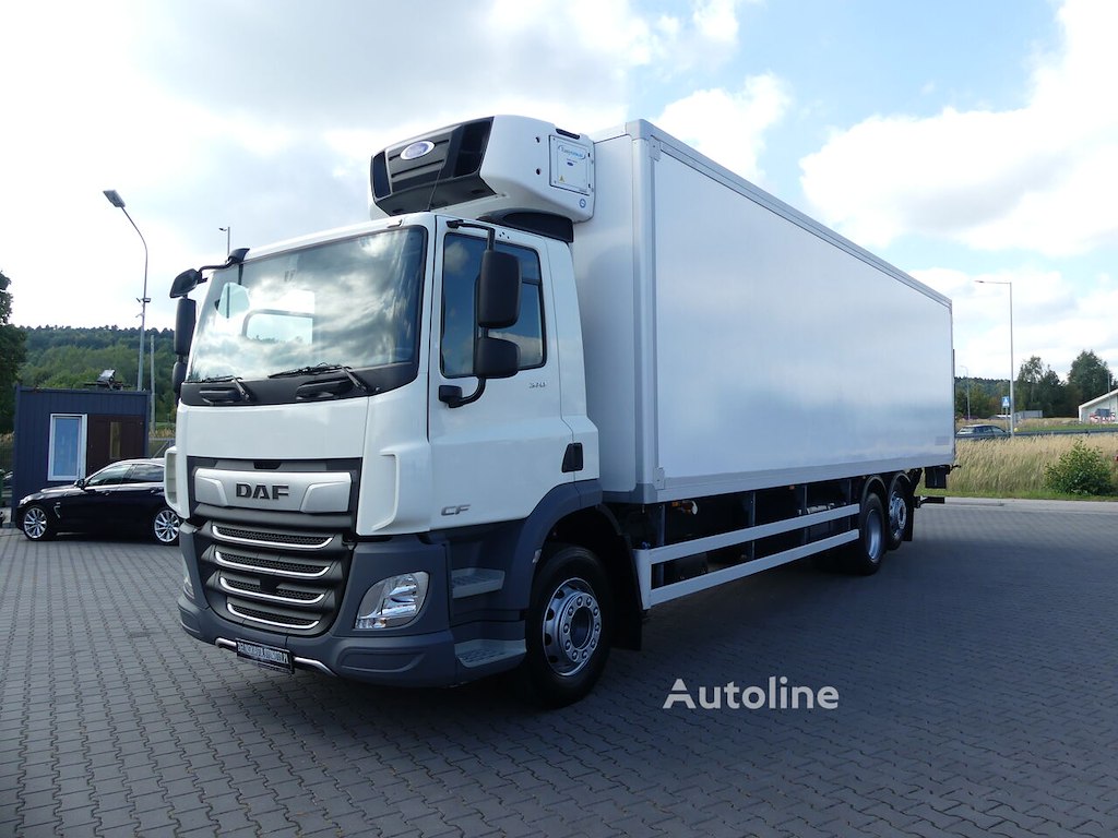 DAF CF 370 / 6x2 / CHŁODNIA 9.50 + WINDA / EURO 6 / 23 EURO PALETY / kamion hladnjača