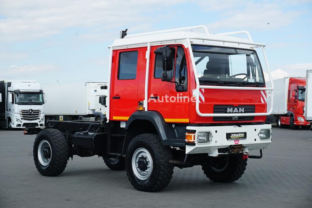MAN LE 220 / 4 X 4 / DOKA / DO ZABUDOWY / KAMPER kamion šasija