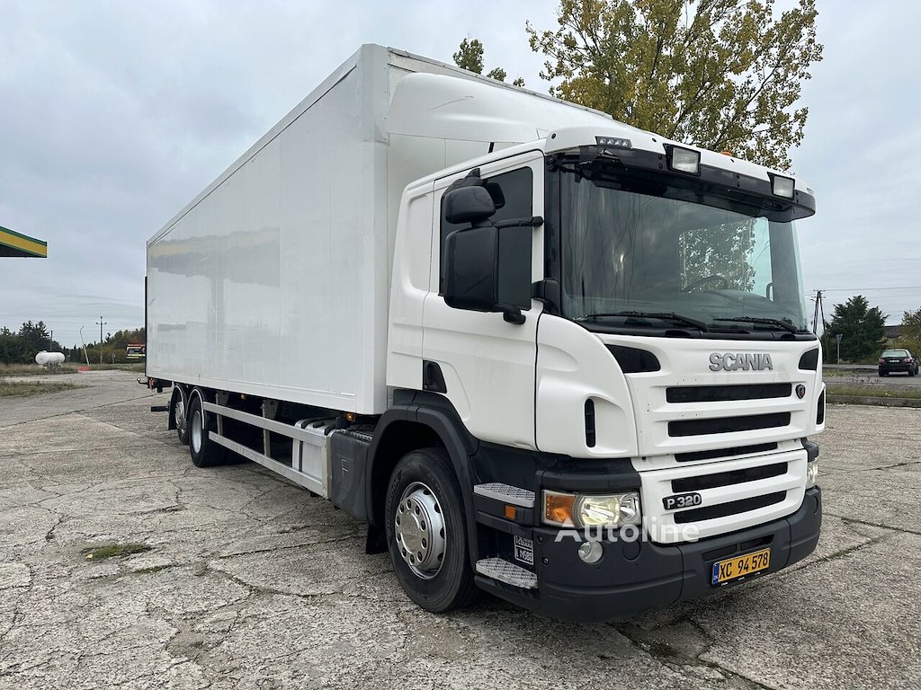 Scania P320 kontener 24 palety kamion šasija