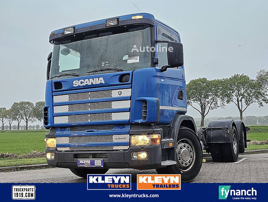 Scania R124.360 6X2*4 MANUAL 3+3 kamion šasija