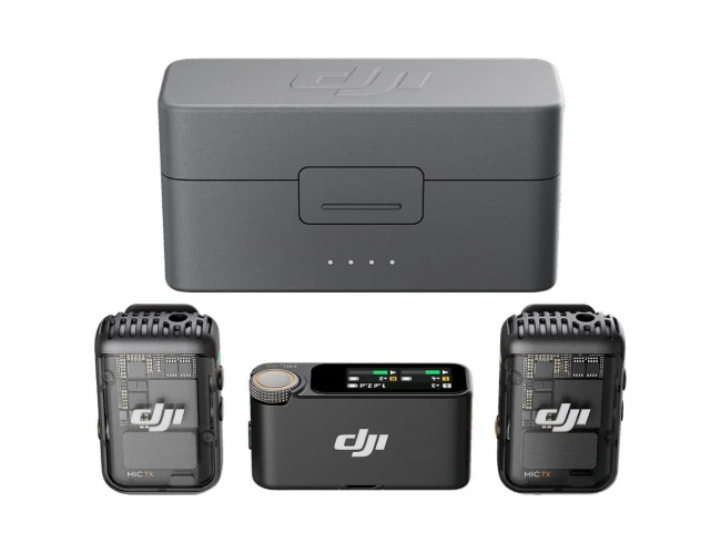 DJI Mic 2 (2 TX + 1 RX + charging case) (CP.RN.00000324.01) mikrofon za kameru