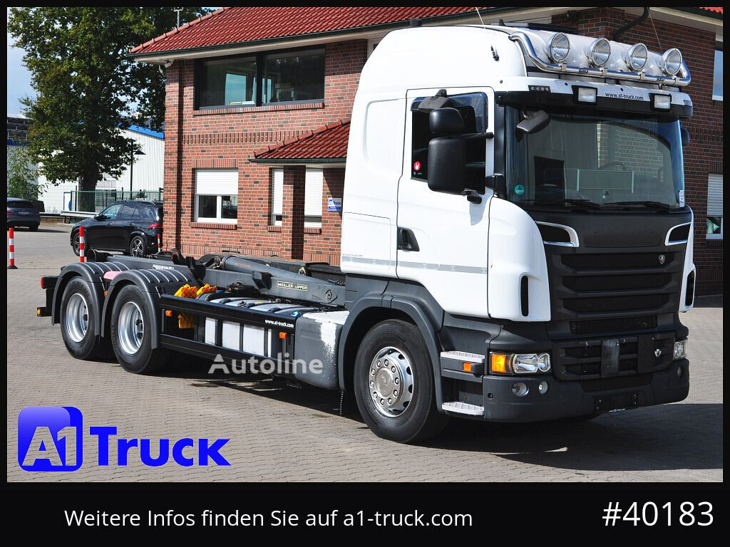 Scania R500, V8,, Meiller, Liftachse kamion rol kiper