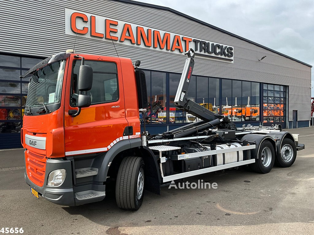 DAF FAN CF 400 Euro 6 Multilift 26 Ton haakarmsysteem kamion rol kiper