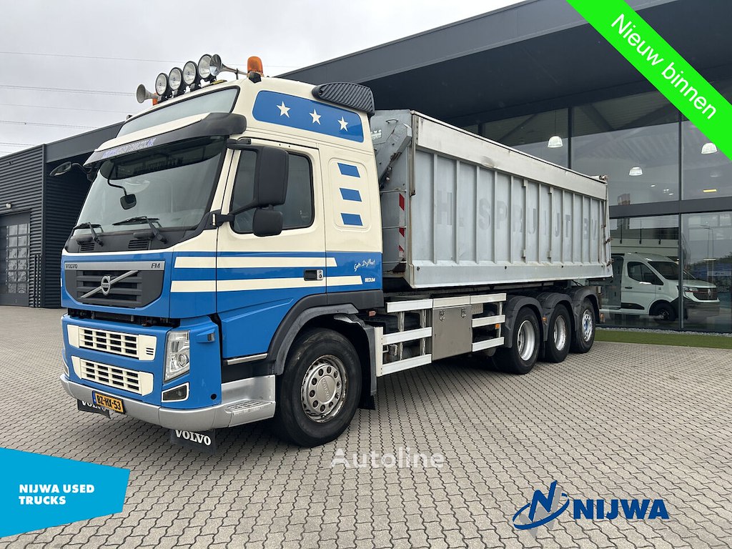 Volvo FM 410 8X4 Hyvalift haakarm kamion rol kiper