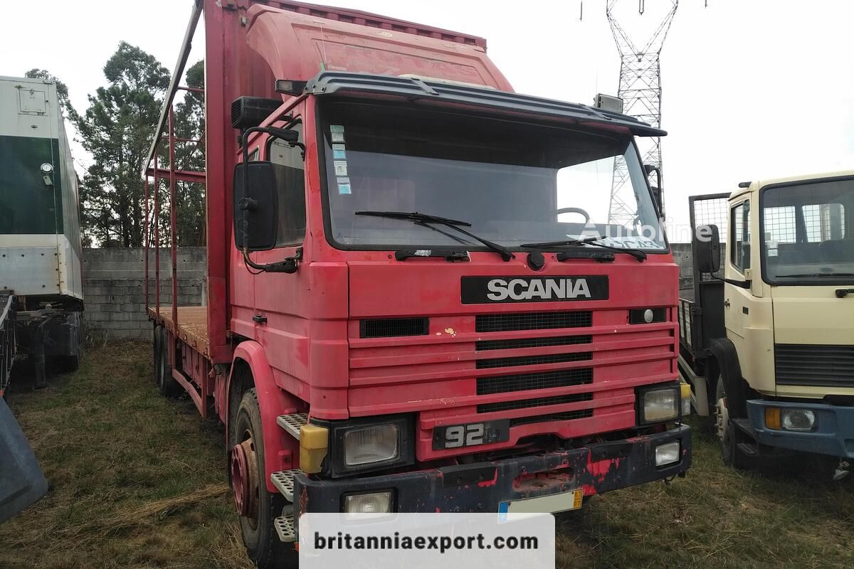 Scania P 92H | 6x2 10 tyres | On springs | 26 ton kamion sa klizna zavesa cerada