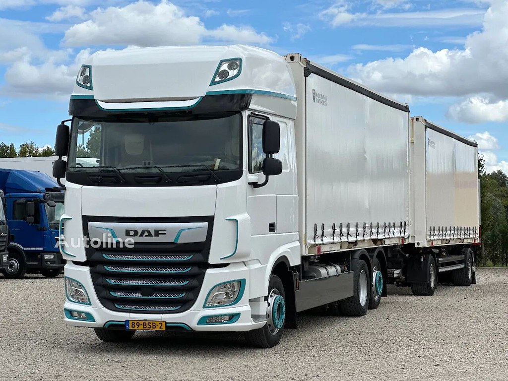 DAF XF 480 kamion sa klizna zavesa cerada