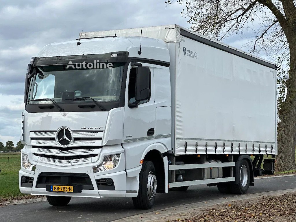 Mercedes-Benz Actros ACTROS 1843L 2022. 183432km Schuifzeil met Laadklep 2000k kamion sa klizna zavesa cerada