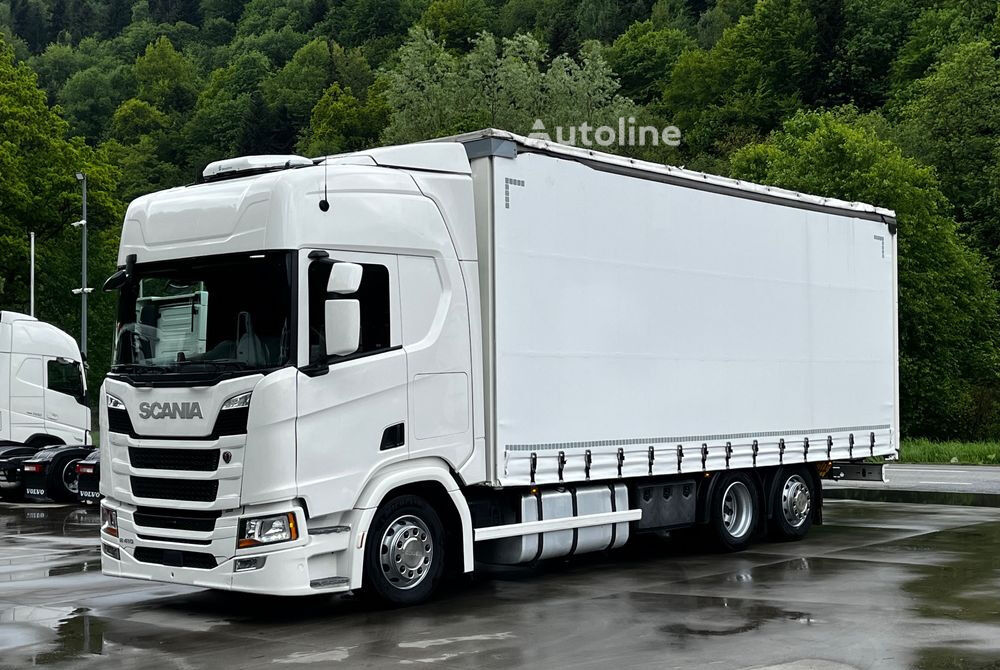 Scania R410 kamion sa klizna zavesa cerada