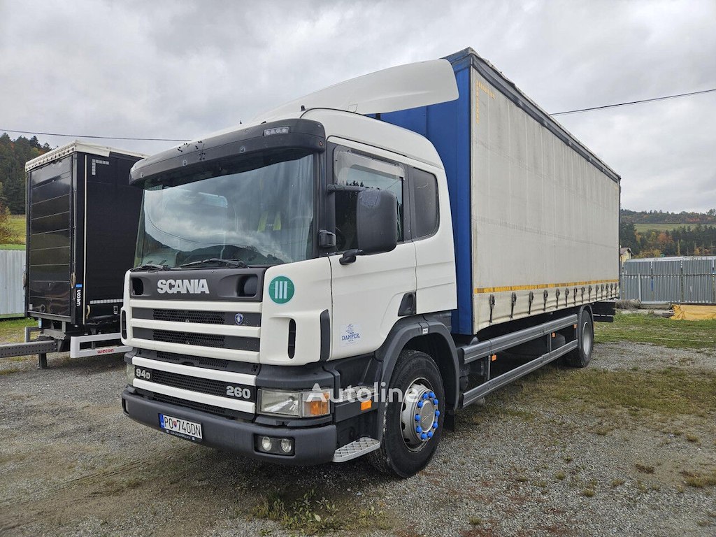 Scania P94 DB kamion sa klizna zavesa cerada