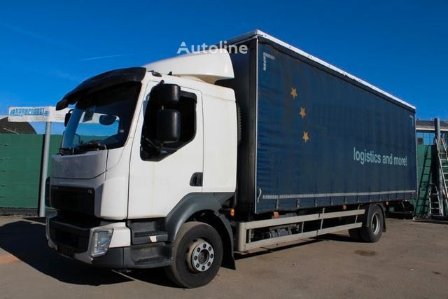Volvo FL 210 BL - Edscha fähig - Nr.: 463 kamion sa klizna zavesa cerada