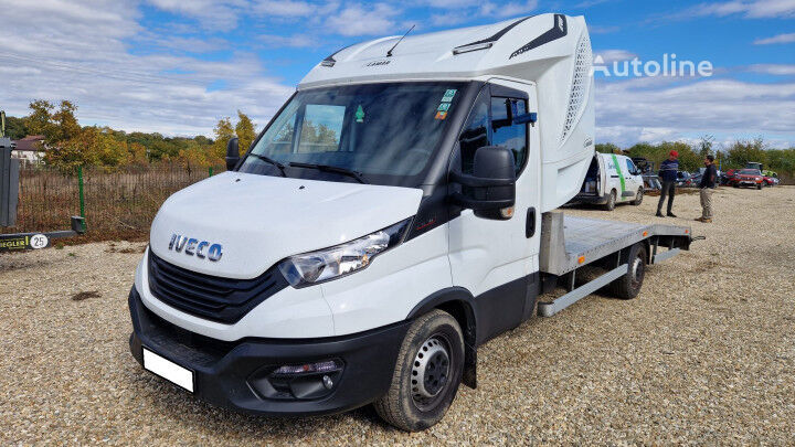 IVECO daily 35s18 3.0d 175cp platforma transport auto , cabina de dor šlep auto < 3.5t