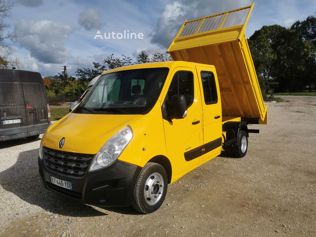 Renault Master 125dCi Brygadówka wywrotka Bliźniak kiper doka 7-osobowa kamion kiper < 3.5t