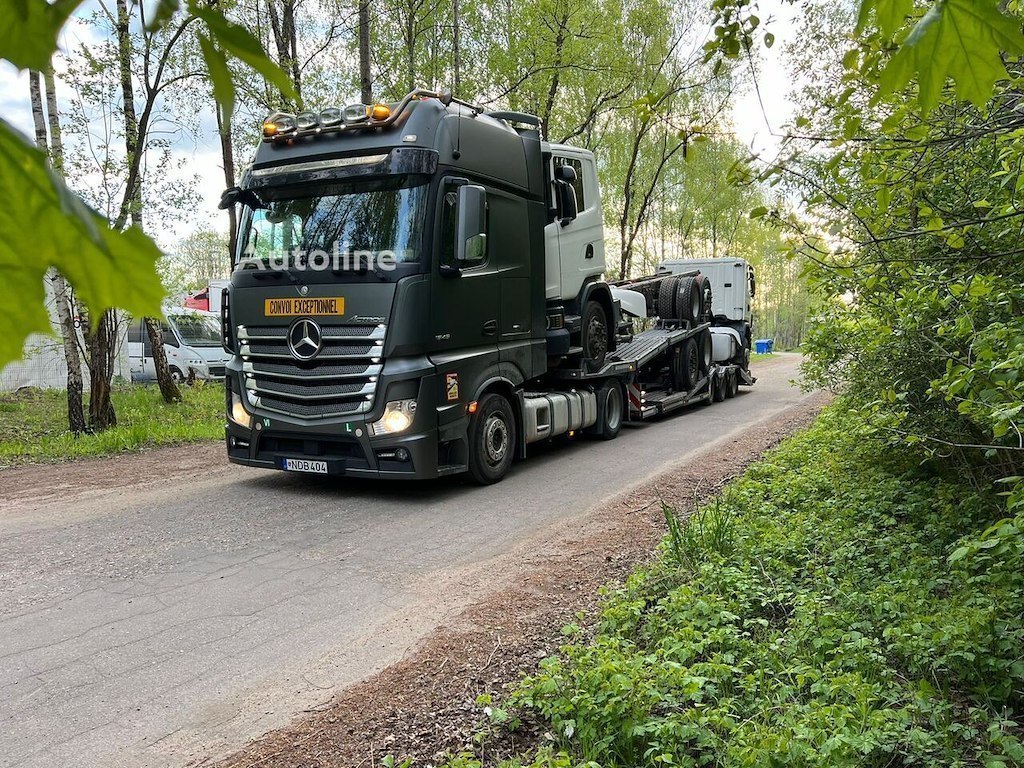 Mercedes-Benz Actros autotransporter + prikolica autotransportera