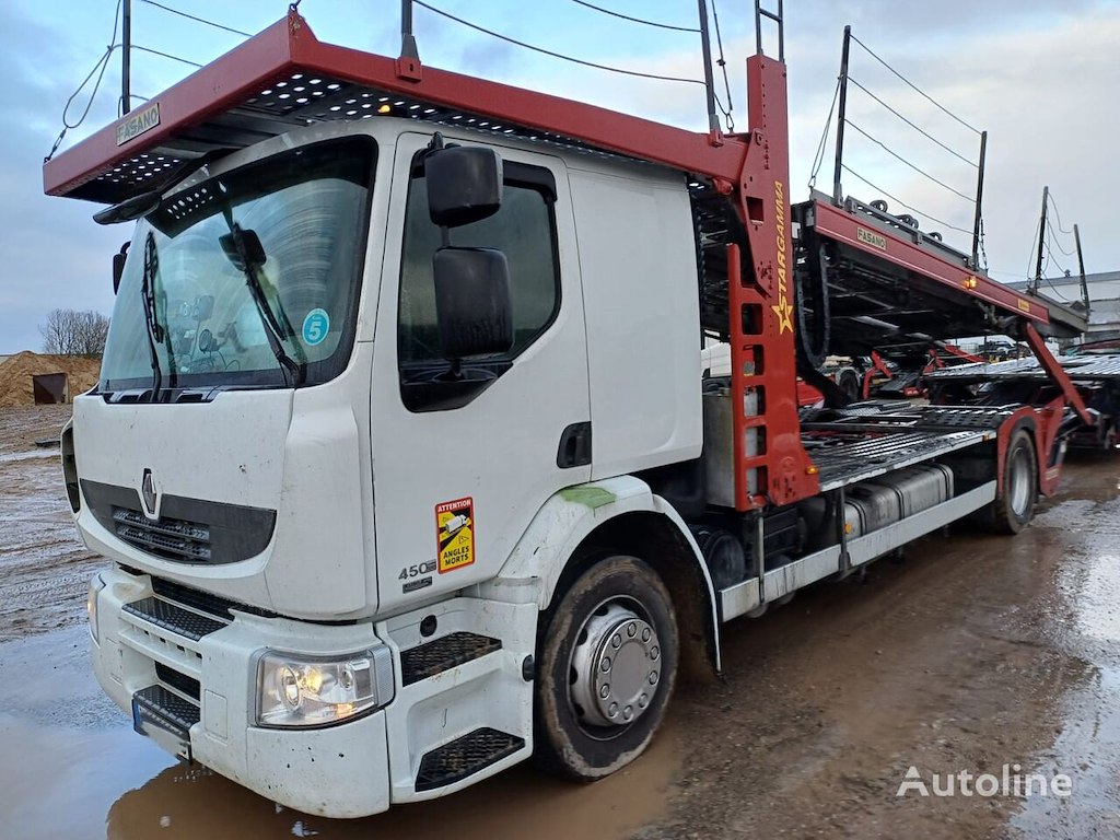 Renault Fasano 2007 autotransporter + prikolica autotransportera