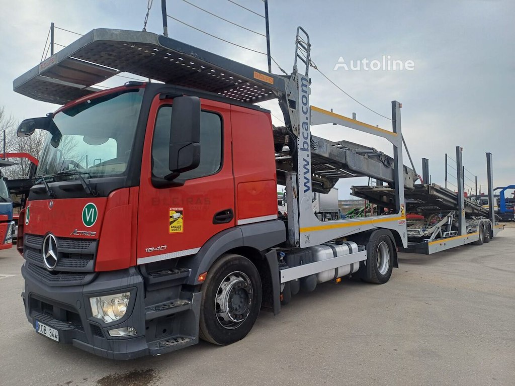 Mercedes-Benz Rolfo 2007 autotransporter + prikolica autotransportera