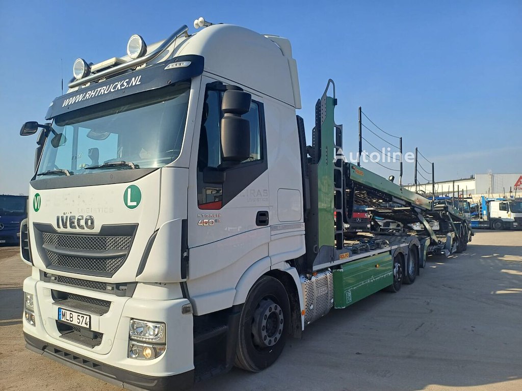 IVECO Rolfo 2015 autotransporter + prikolica autotransportera