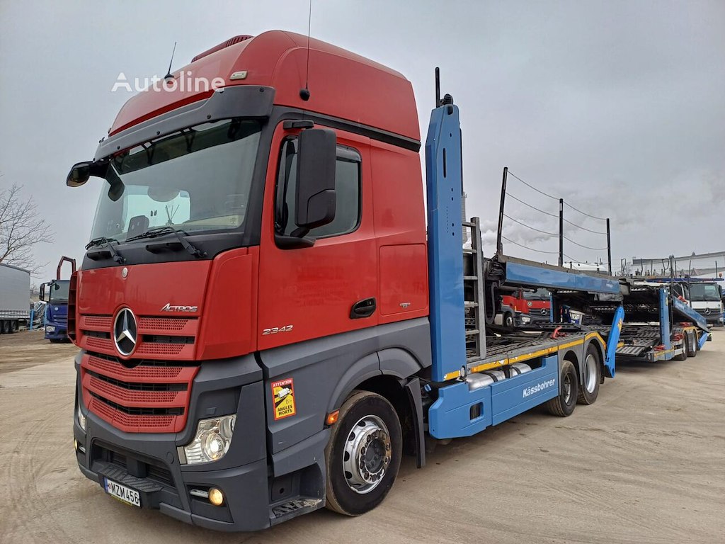 Mercedes-Benz Kassbohrer 2015 autotransporter + prikolica autotransportera