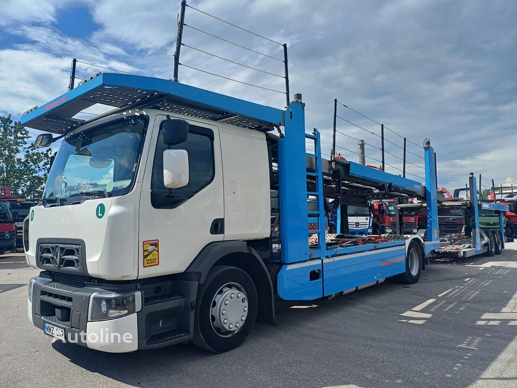 Renault Kassbohrer 2005 autotransporter + prikolica autotransportera
