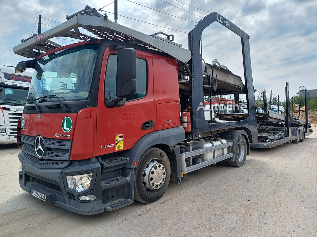 Mercedes-Benz Lohr 2008 autotransporter + prikolica autotransportera