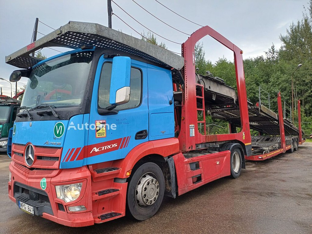 Mercedes-Benz Lohr 2011 autotransporter + prikolica autotransportera