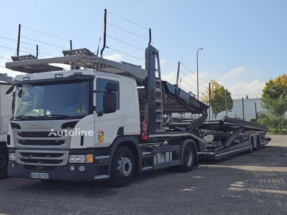 Scania Lohr 2017 autotransporter + prikolica autotransportera