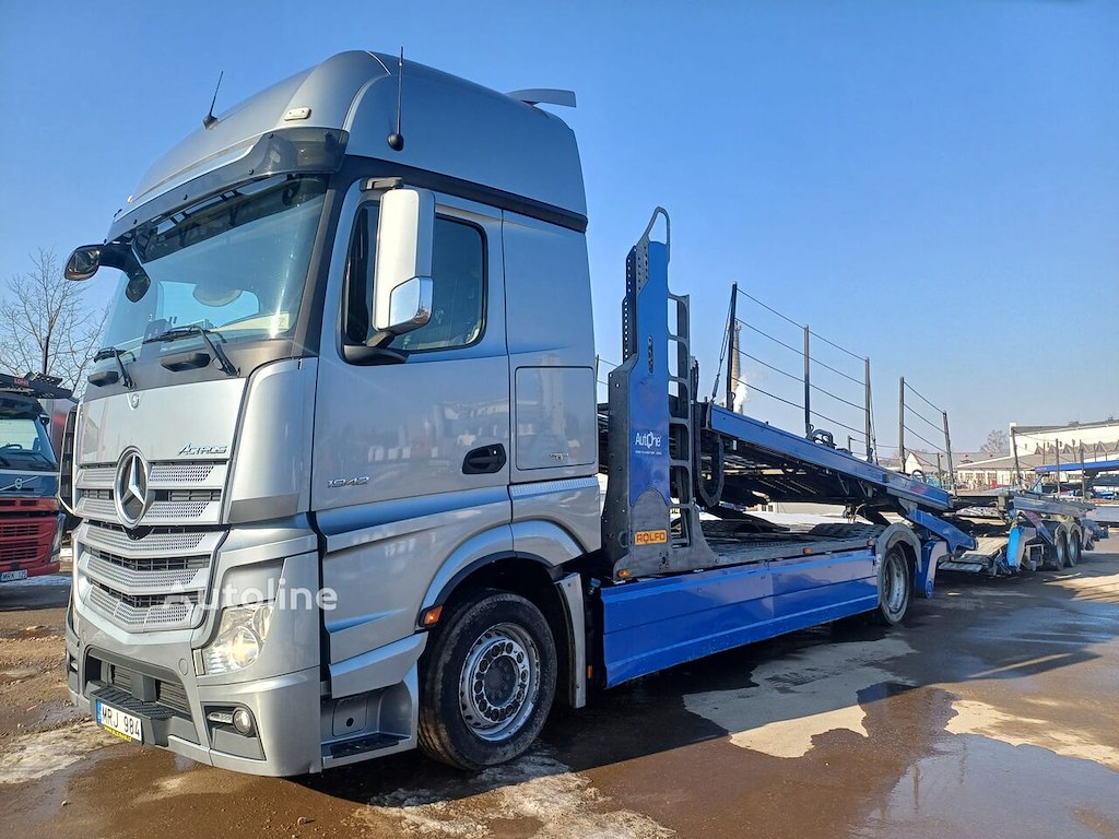 Mercedes-Benz Rolfo 2007 autotransporter + prikolica autotransportera