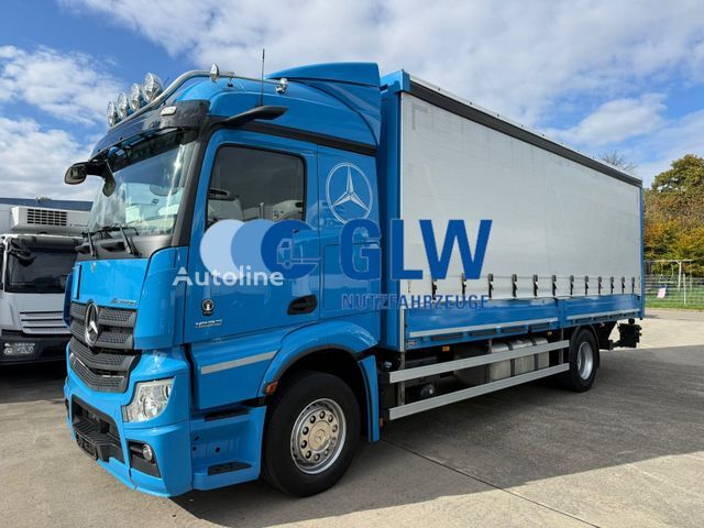 Mercedes-Benz ACTROS 1833 L Pritsche/Plane 7,30 m LBW 2.000 kg kamion s ceradom