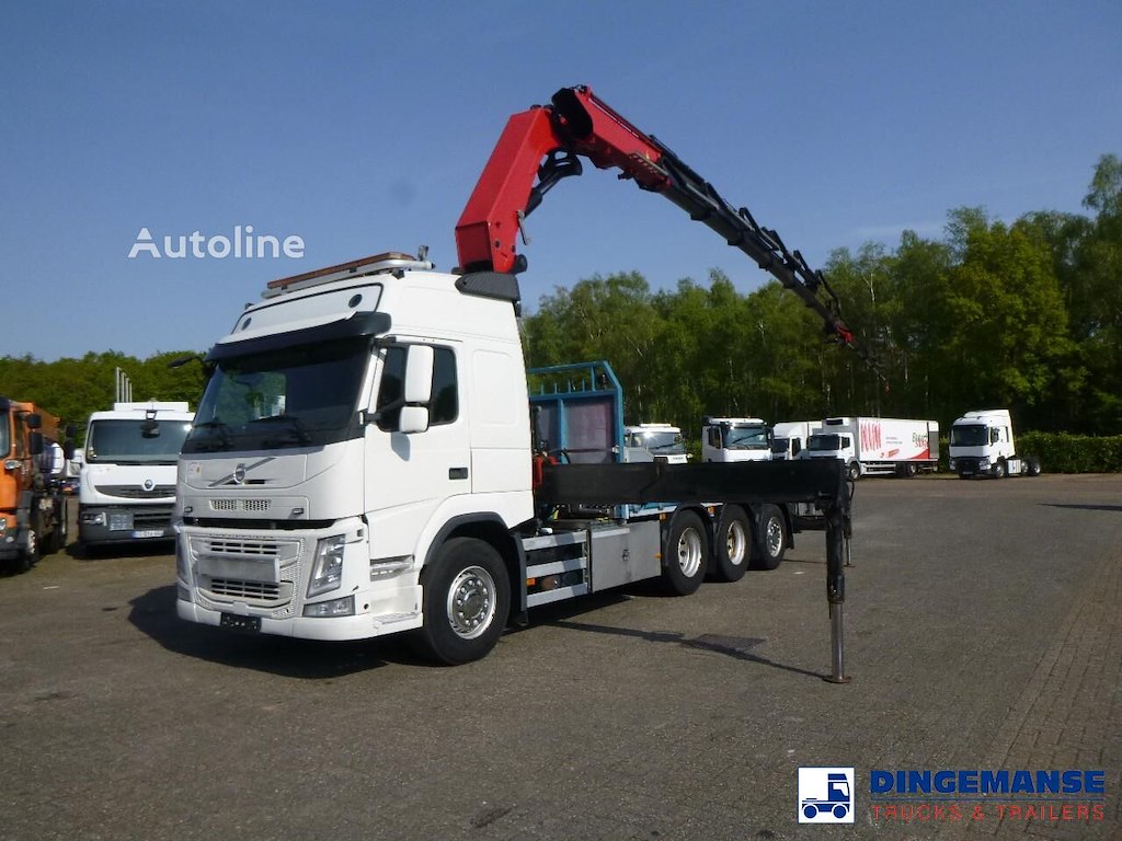 Volvo FM 500 8x4 + HMF 5020 K6 + Jib FJ1000 K5 kamion platforma