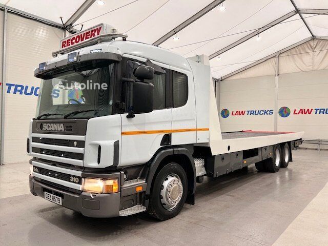 Scania P94 310 6x2 10 Tyre Rear Lift Tilt and Slide Recovery šlep auto