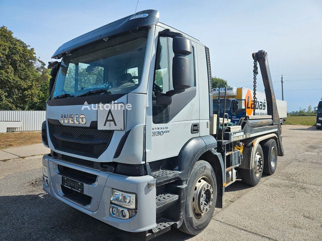 IVECO STRALIS 26S 330 EEV 6X2 kamion autopodizač kontejnera