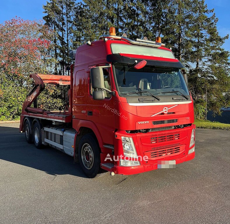 Volvo FM 420 *6x2 *JOAB 18ton * Euro 6 *2 x Container kamion autopodizač kontejnera