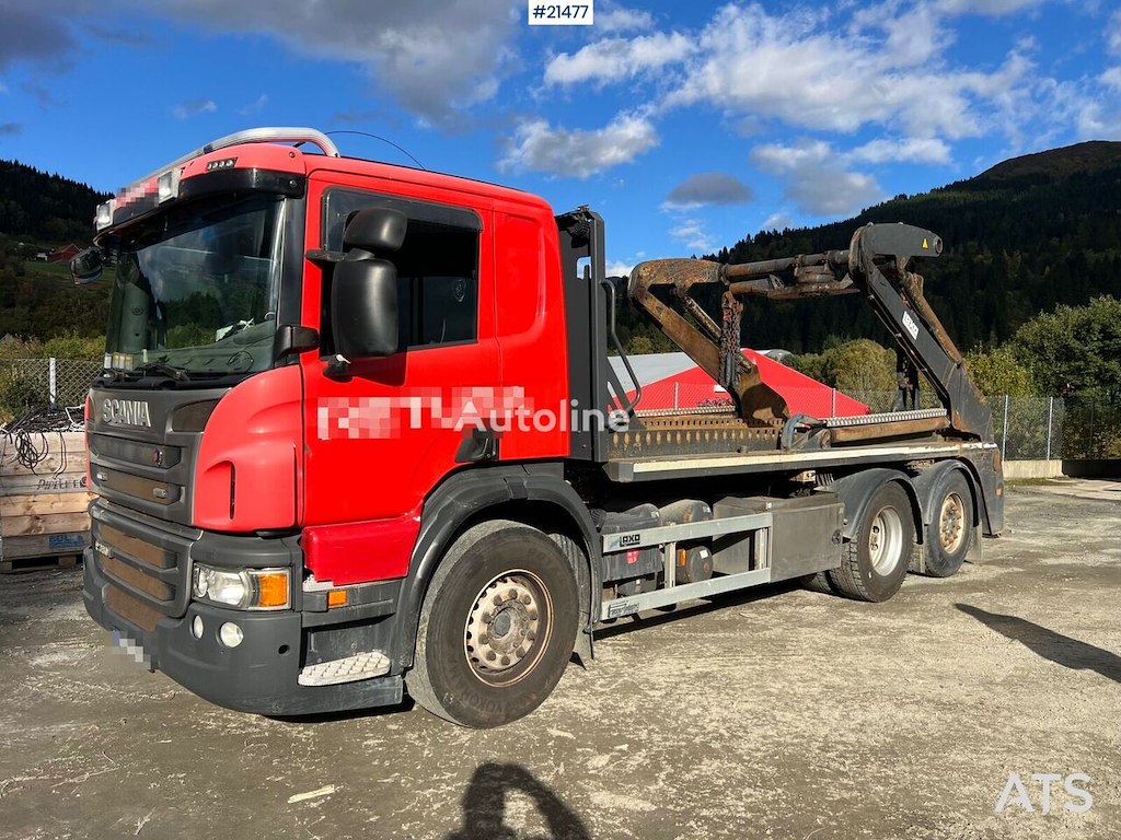 Scania P360 Liftdumper m/ rotator kamion autopodizač kontejnera