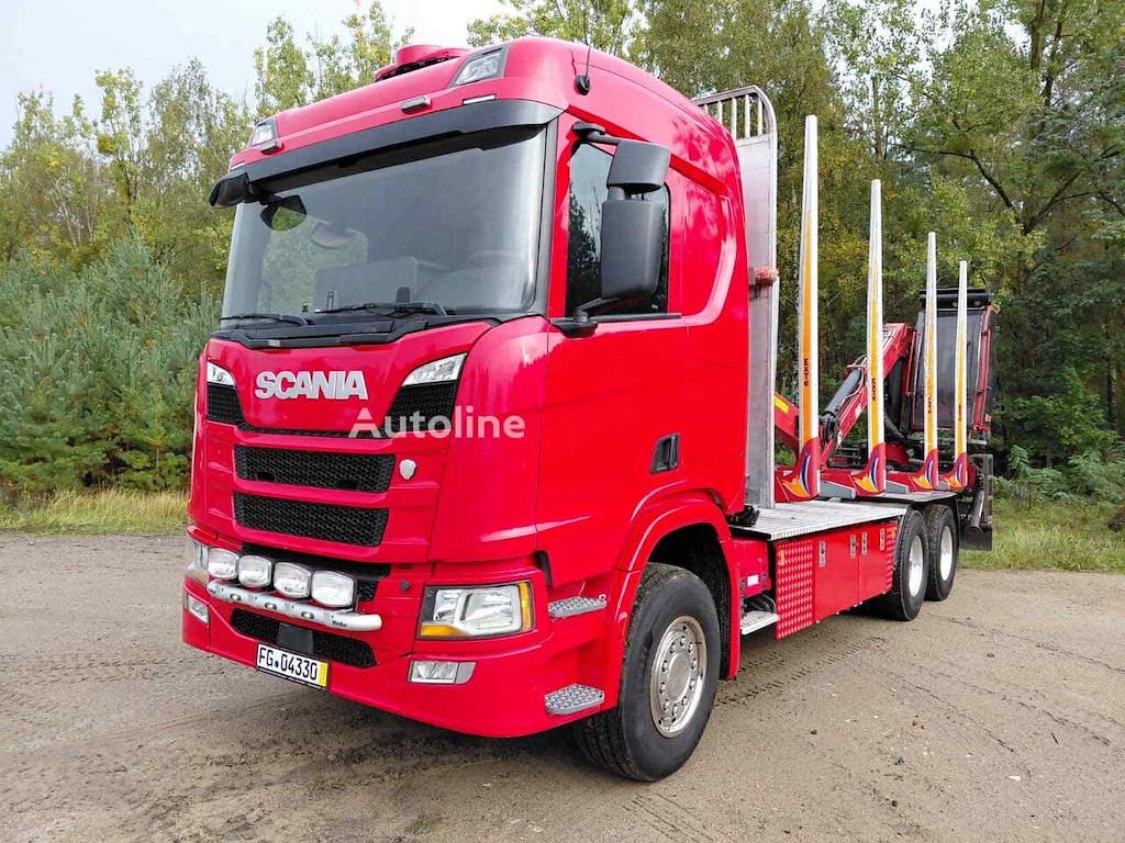 Scania R500 kamion za prevoz drva