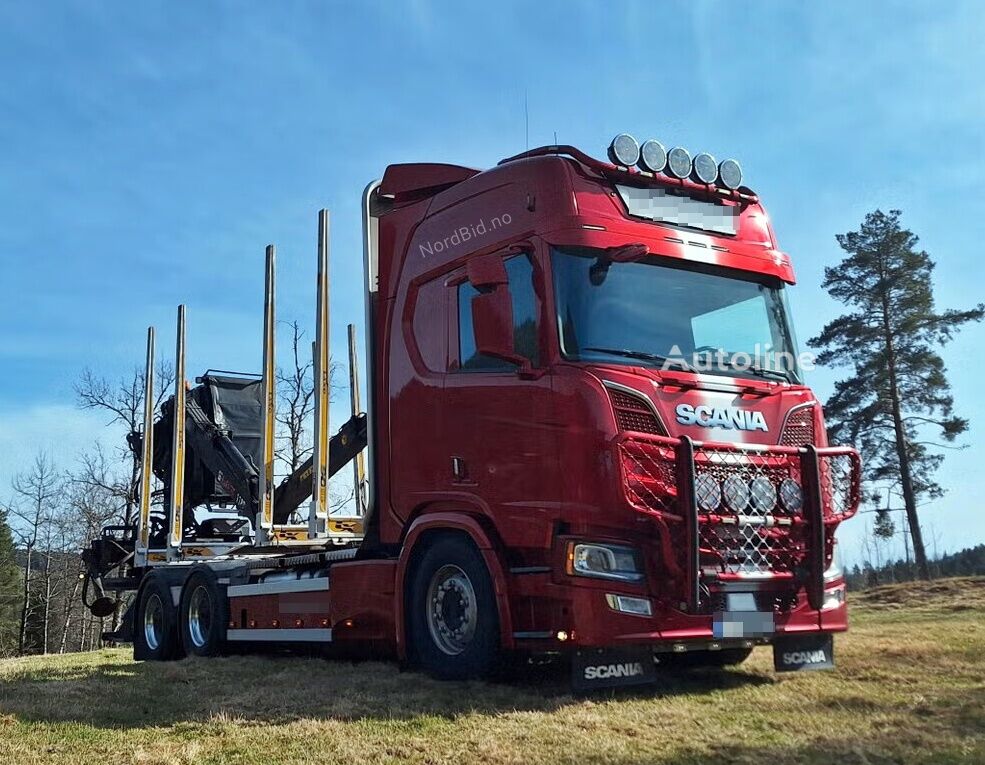 Scania R650 *6x4 *LOGLIFT *1 x Owner *Full Air *ALL OK kamion za prevoz drva
