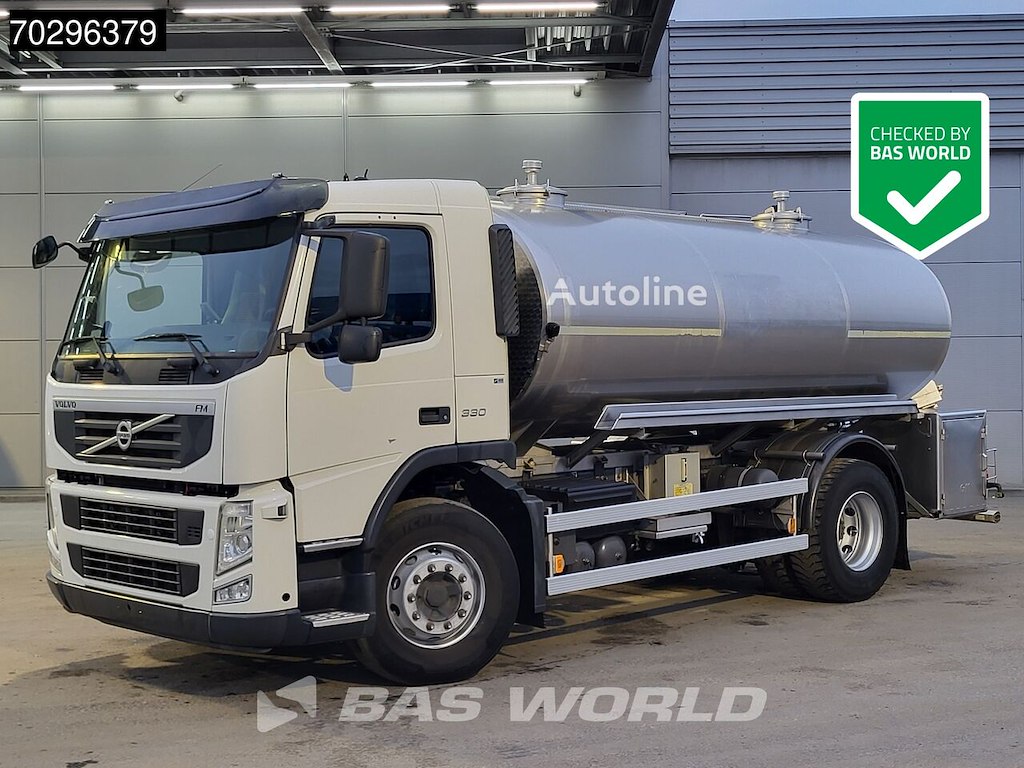 Volvo FM 330 4X2 11.500ltr Silo 2 compartments Stainless steel Automat autocisterna