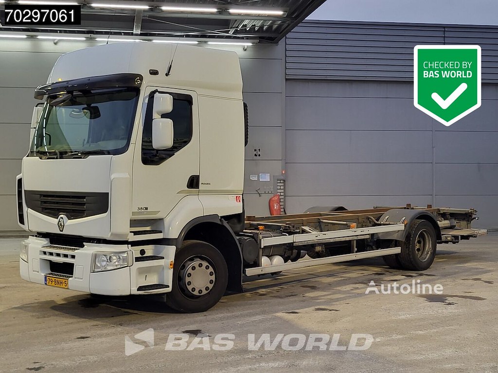 Renault Premium 380 4X2 BDF 2000kg Ladebordwand Automatic Retarder EEV vozilo za prevoz kontejnera