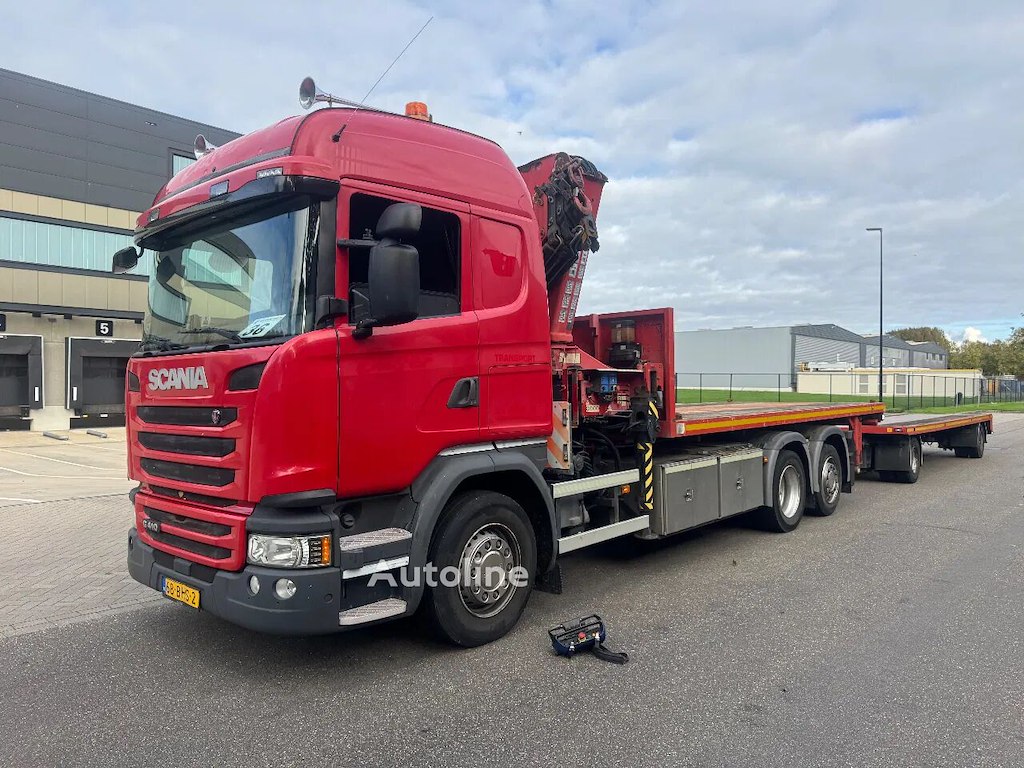 Scania G410 6X2 EURO 6 kamion sa kukom za podizanje tereta