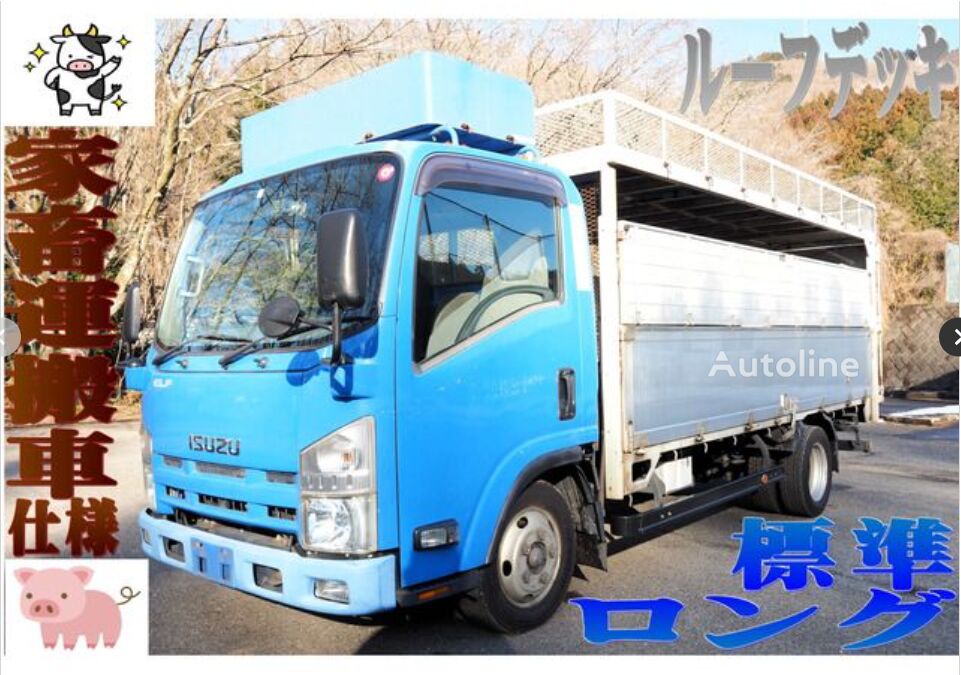 Isuzu ELF kamion za prevoz stoke