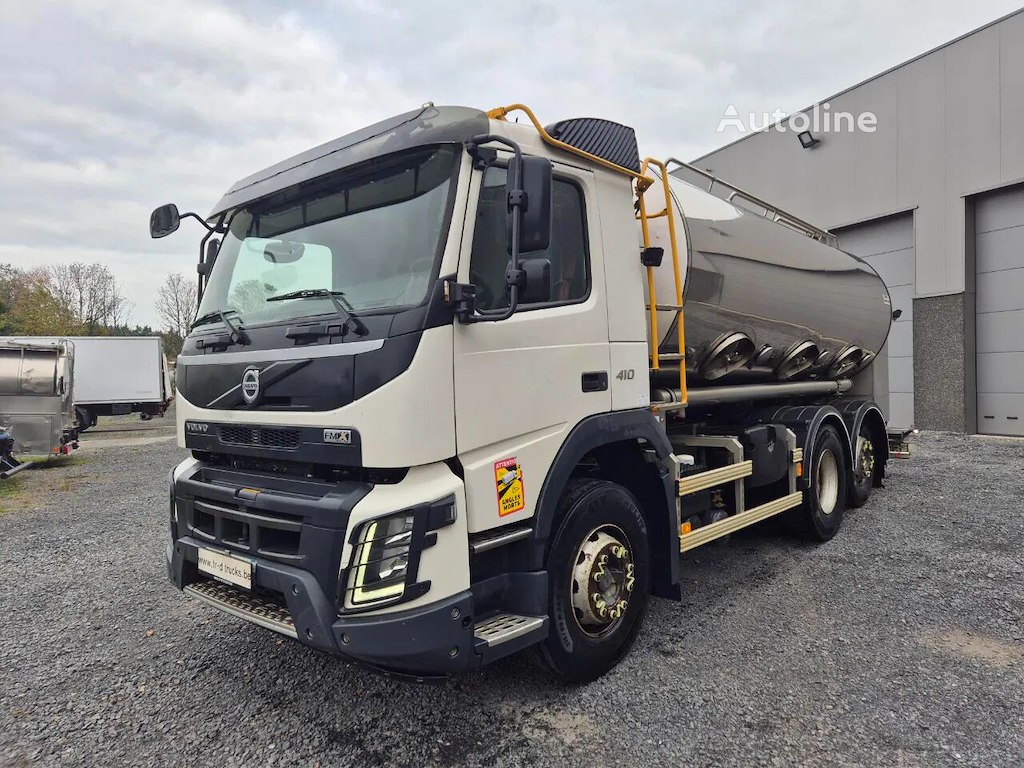 Volvo FMX 410 15000L INSULATED INOX TANK - 3 COMP (!) autocisterna za mleko