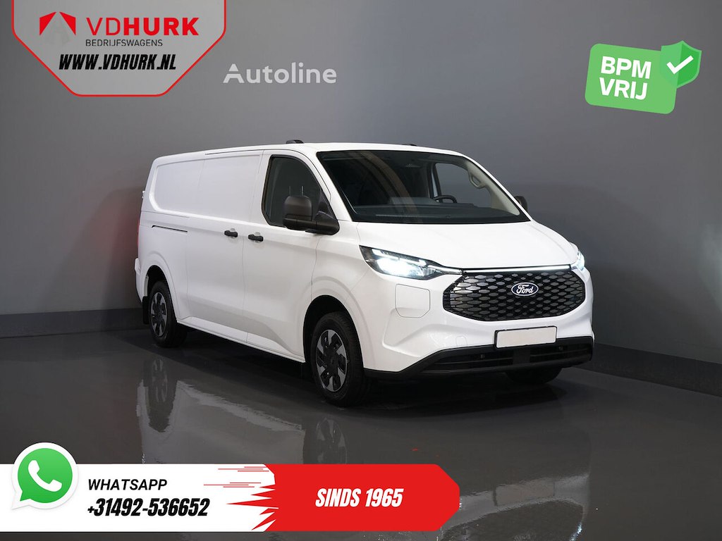 Ford E-Transit Custom 340 L2 65 kWh 330 km WLTP 2.3t Trekverm./ Snell minibus furgon