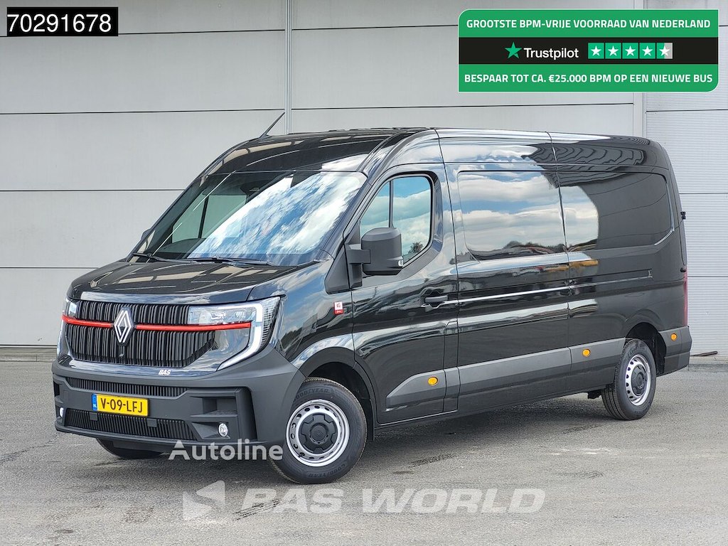 Novi Renault Master E-Tech Elektrisch 87kWh 460WLTP L3H2 Trekhaak Airco Cruis laki furgon
