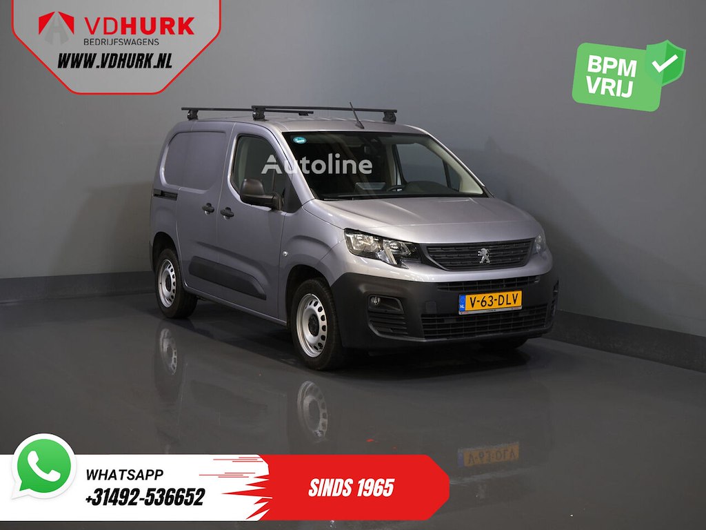 Peugeot Partner 1.5 HDi 130 pk Aut. BPM VRIJ! NL Auto/ Stoelverw./ Navi/ minibus furgon