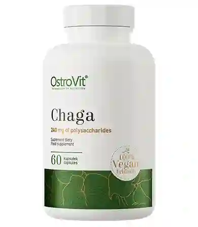 OstroVit Chaga VEGE (Ekstrakt čage lekovita gljiva) 60 kapsula