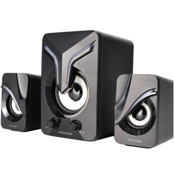 MICROLAB U270 Phenix Stereo zvucnici, black 11W (5W, 2x3W)USB power,3,5mm LED