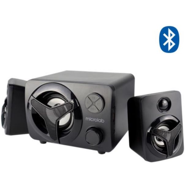 MICROLAB U210 Aktivni zvucnici 2.1 11W (5W, 2x3W) 3,5mm, SD, FM radio, Bluetooth