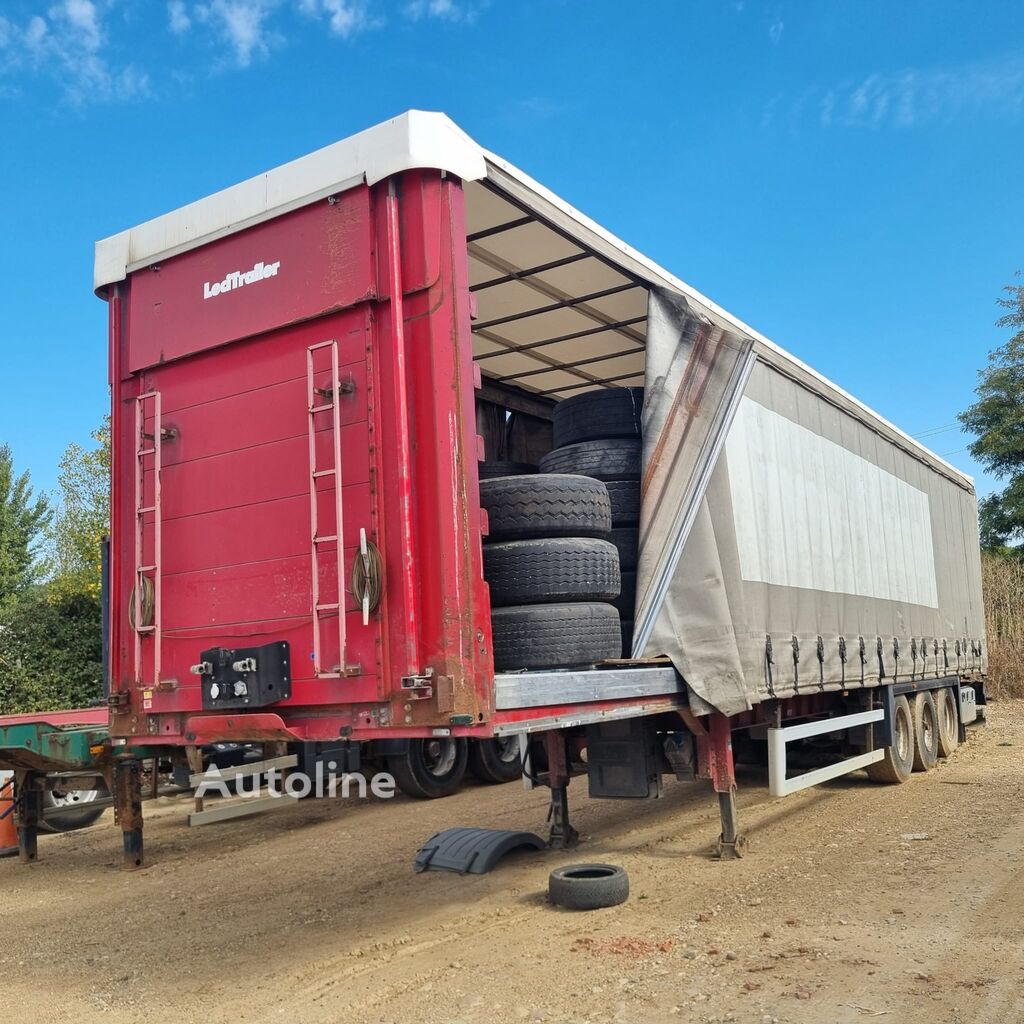 LeciTrailer 3E20 portabobinas poluprikolica sa kliznom ceradom