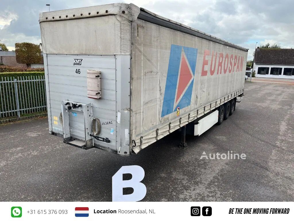 Schmitz Cargobull - SCS 24/L - Dhollandia 2.000KG - DISC - Sliding roof - 1x Lift poluprikolica sa kliznom ceradom